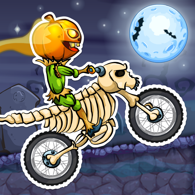 Moto X3M Spooky Land Poki - 免费在线玩
